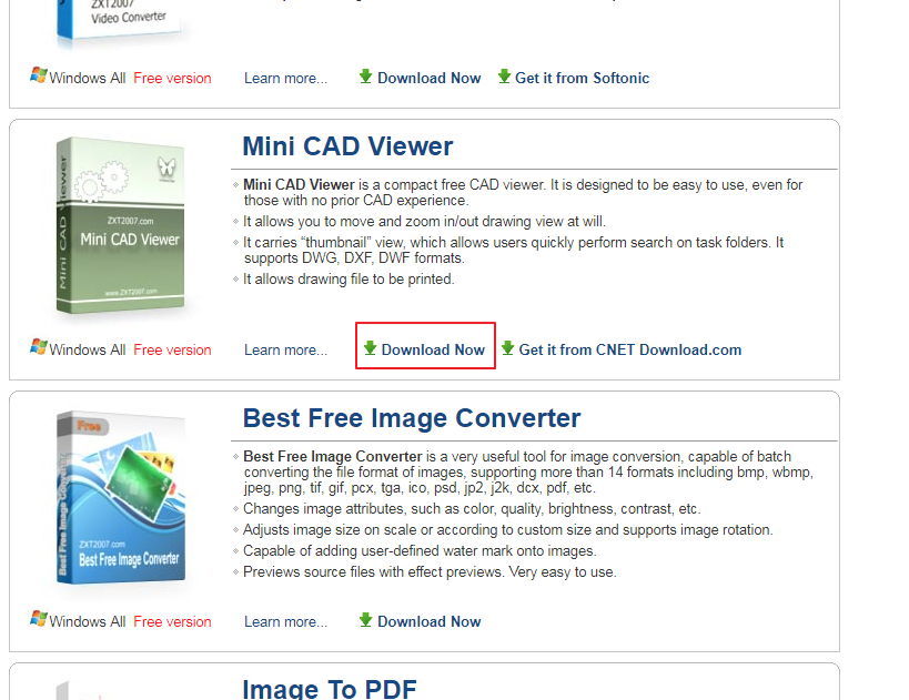 【DWG查看】Mini CAD Viewer DWG檔開啟軟體，AUTOCAD看圖專用